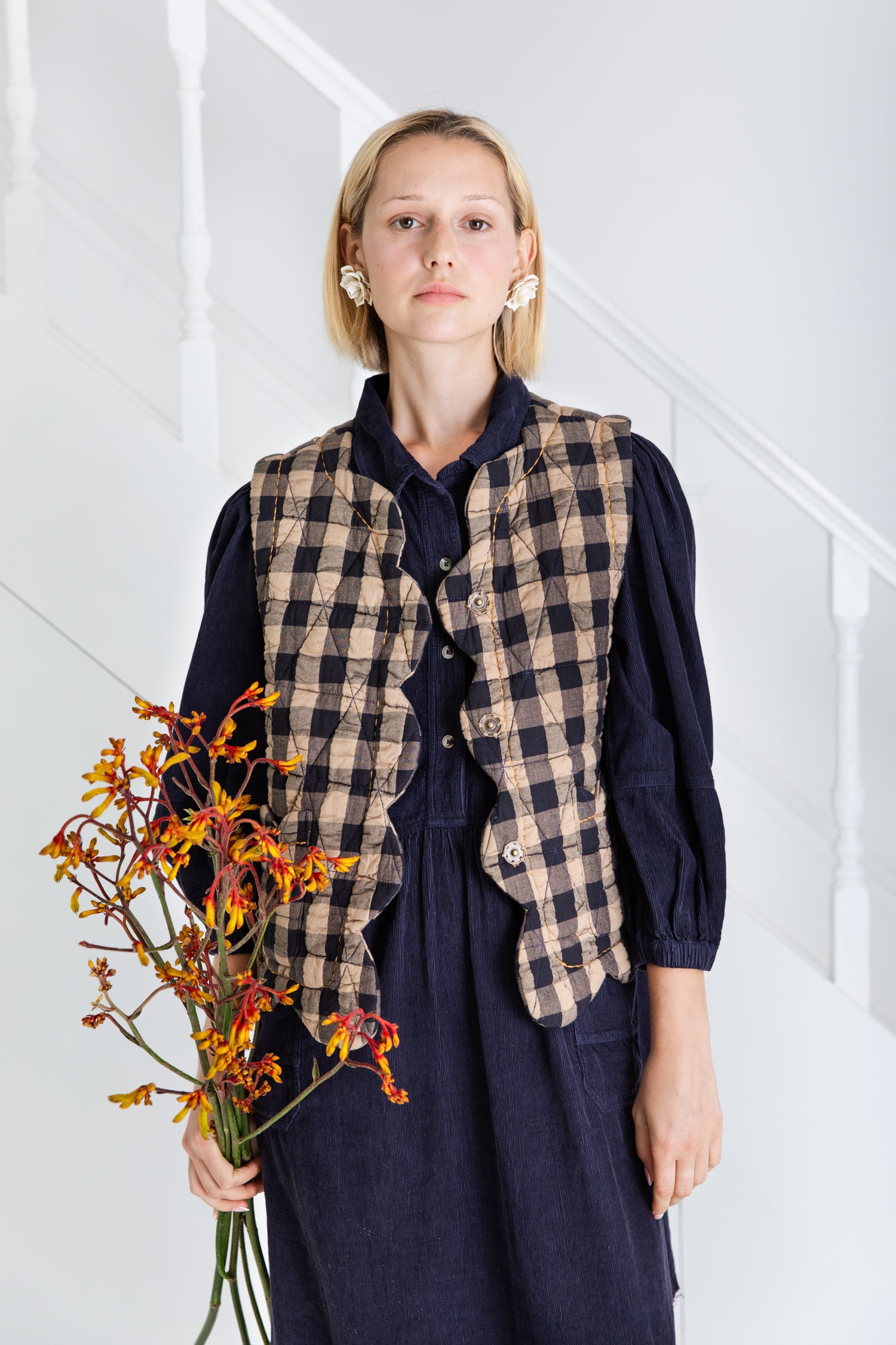 Estelle Gilet - Ink/Sand – ROSE the store